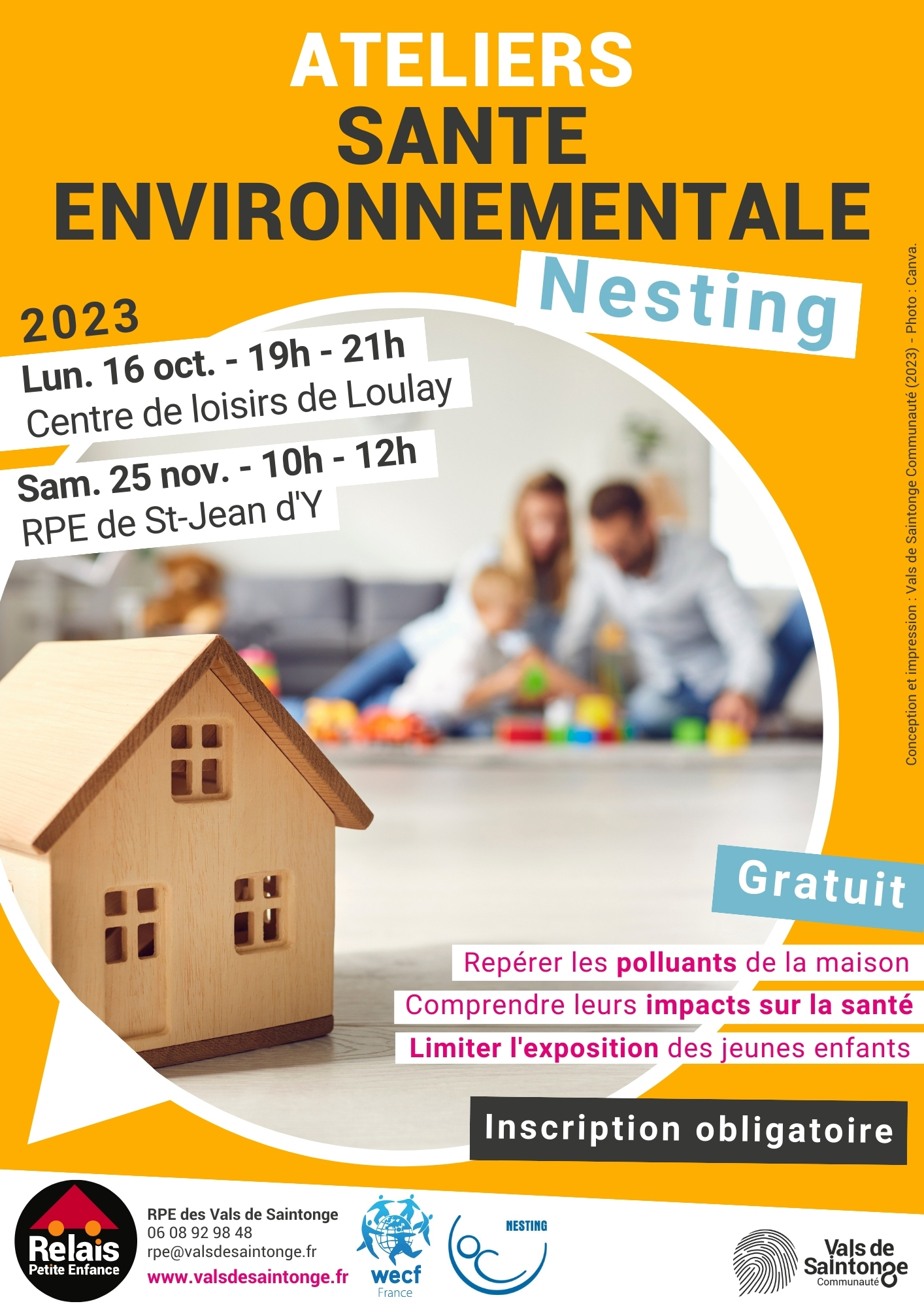 Atelier Nesting à Loulay (17) - WECF France